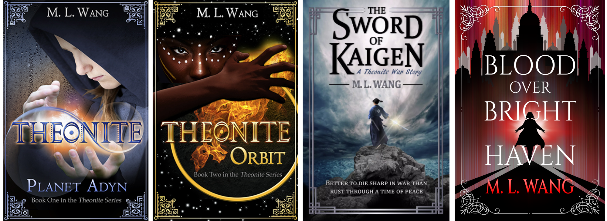 ML Wang Book Covers – M. L. Wang Books